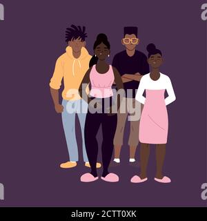 Animated Race People