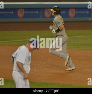 Oakland Athletics relief pitcher Jake Diekman (35) during a baseball ...