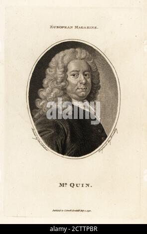 Mr James Quin, English actor - reproduced in The Theatre Magazine, May ...