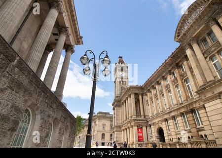 View towards Birmingham City centre (including the Bullring, the ...