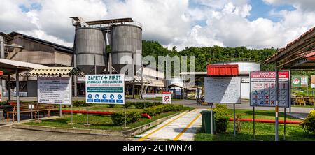 Tenom, Sabah, Malaysia: Process unit of Kilang Kelapa Sawit Melalap ...