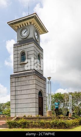 Labuan, Malaysia: Labuan Clock Tower of 2002, an original replica of ...