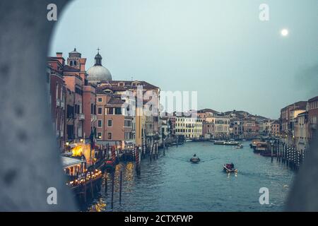 fantastic view on a town like venice Stock Photo - Alamy