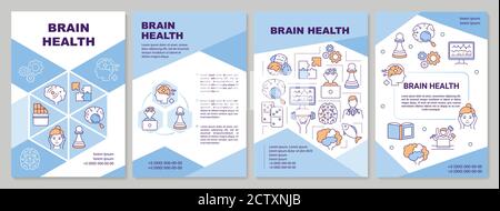 Neurology clinic advertising poster of diagnostic and treatment of ...