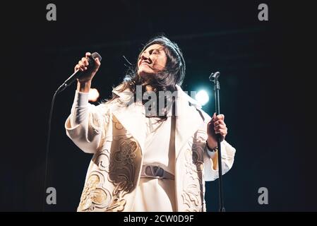The Italian pop/rock singer Elisa (real name Elisa Toffoli) performing ...