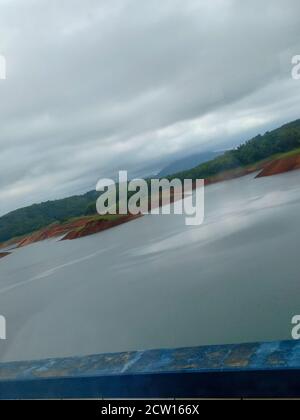 a view of kulamavu dam in kerala Stock Photo - Alamy