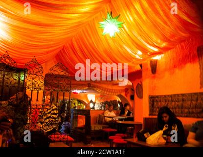 Moroccan tea rooms Stock Photo - Alamy