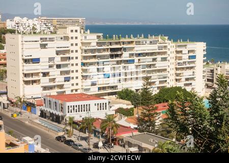 Coastal developments at Montemar, Costa del Sol, Torremolinos ...