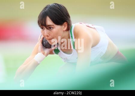 Nagano Athletic Stadium, Nagano, Japan. 26th Sep, 2020. Meg Hemphill ...