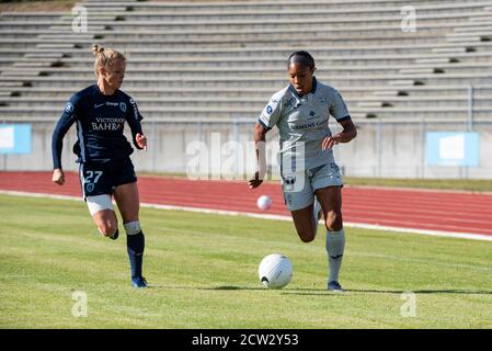 Deja Davis of Paris FC during the UEFA Women's Champions League, KO ...