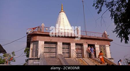 DISTRICT SATNA, INDIA - SEPTEMBER 13, 2019: Entrance gate at Hindu ...