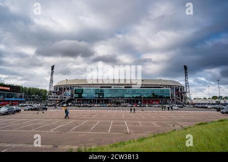 Rotterdam, Netherlands. 27th Sep, 2020. ROTTERDAM - 27-09-2020, Stadium ...