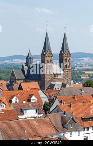 Cathedral Sankt Peter, Fritzlar, Germany Stock Photo - Alamy