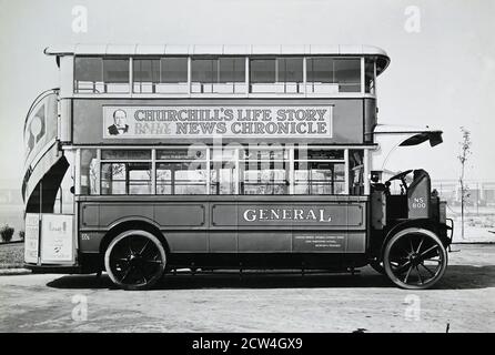 London General bus, London, early 1900s Stock Photo - Alamy
