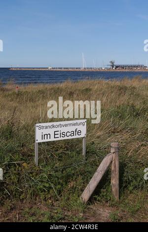 German sign, Eiscafe Stock Photo - Alamy