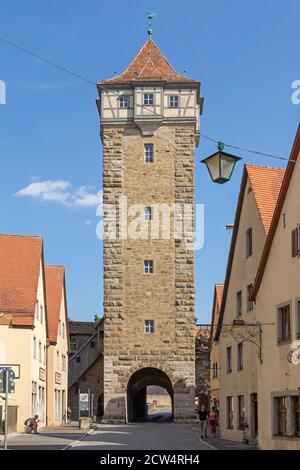 Roder Tower (Roderturm) - Rothenburg ob der Tauber, Bavaria, Germany ...