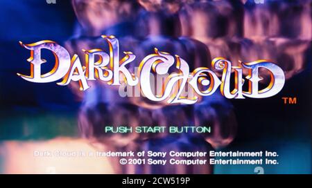 Dark Cloud - Sony Playstation 2 PS2 - Editorial use only Stock Photo ...
