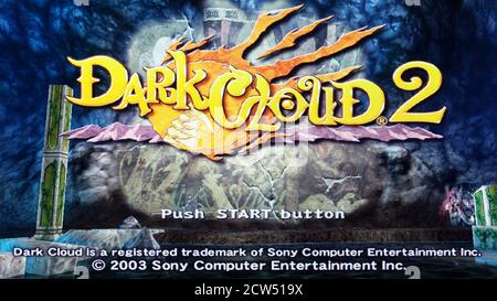 Dark Cloud - Sony Playstation 2 PS2 - Editorial use only Stock Photo ...