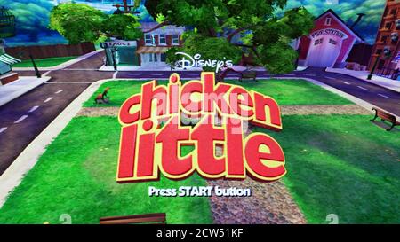 Chicken Little - Sony Playstation 2 PS2 - Editorial use only Stock ...