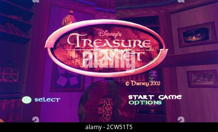 Disney's Treasure Planet - Sony Playstation 2 PS2 - Editorial use only ...