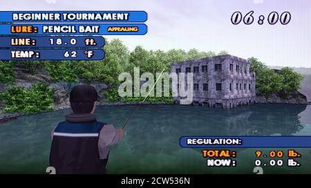 Fisherman's Bass Club - Sony Playstation 2 PS2 - Editorial use only ...