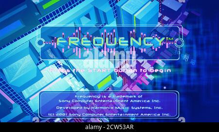 Frequency - Sony Playstation 2 PS2 - Editorial use only Stock Photo - Alamy