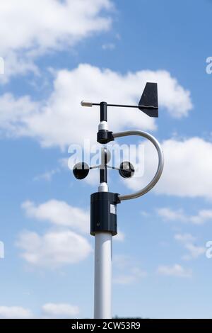 A Smart agriculture and farm technology weatherstation anemometer ...