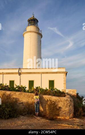 Faro de La Mola ( La Mola Lighthouse ) Formentera, Balearic Islands ...