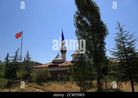 Mausoleum of Bacim Sultan, daughter of Taptuk Emre, wife of Yunus Emre ...