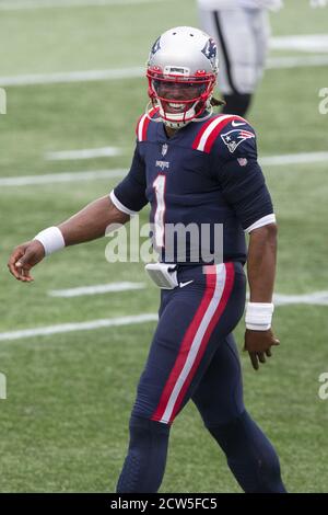 Las Vegas Raiders quarterback Cam Miller participates during an NFL ...