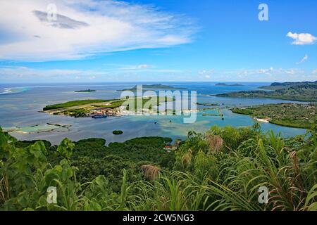Pohnpei port, Pohnpei, Federated States of Micronesia Stock Photo - Alamy