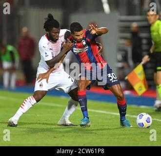 Junior Messias during the Serie A match between Milan v Genoa, in Milan ...