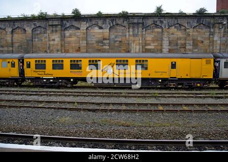 A Network Rail test and measurement train for ultrasonic track testing ...