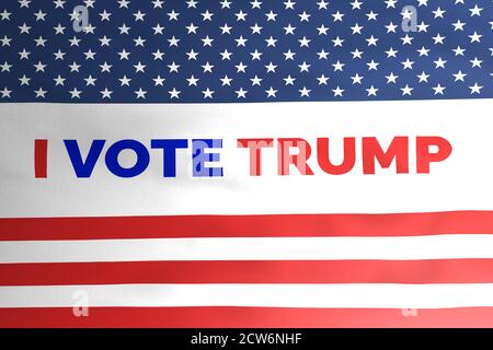 Republican party elephant emblem icon on american flag illustration ...