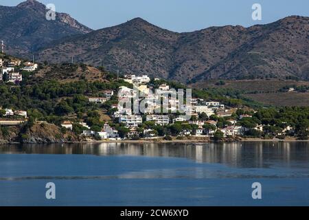 The peninsular of Cap Ras in Llanca, Costa Brava, Catalonia, Spain ...