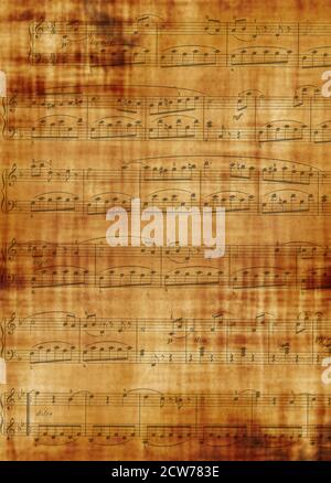 music score background Stock Photo - Alamy