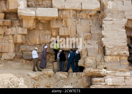 Bent Pyramid in Dahshur, Egypt Stock Photo - Alamy