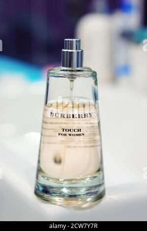 POZNAN, POLAND - Mar 15, 2015: A close-up shot of funny Lego Duplo standing boy and girl ...