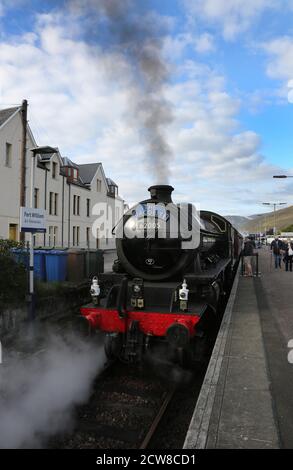 Morar Railway station Stock Photo - Alamy