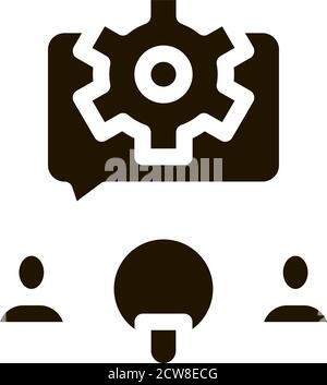 Microphone And Hosts Icon Illustration Stock Vector Image & Art - Alamy