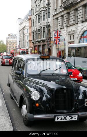 LONDON - MAY 8: FX4 Hackney Carriage, also called London Taxi or Black ...