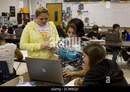 Pflugerville, TX May 30, 2008: Learning environment at Park Crest ...