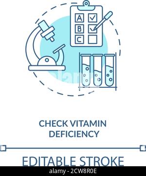 Vitamin D deficiency concept icon Stock Vector Image & Art - Alamy