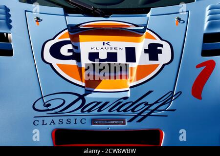 Gulf Team Davidoff 1997 McLaren F1 GTR 'Longtail' on display at the ...