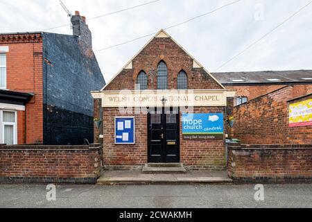 Welsh Congregational Chapel in Derrington Avenue, Crewe Cheshire UK ...