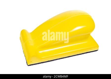 yellow sandpaper wall Sanding, paint sanding equipment, handmade ...