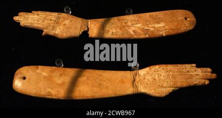 Clappers used as musical instruments which granted protection through ...