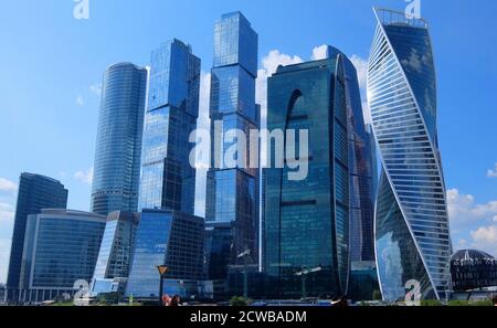 Moscow International Business Center (MIBC). Federation Towers, complex ...