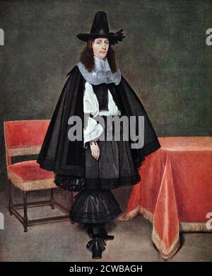 Gerard ter Borch - Portrait Young Man 1670 Stock Photo - Alamy