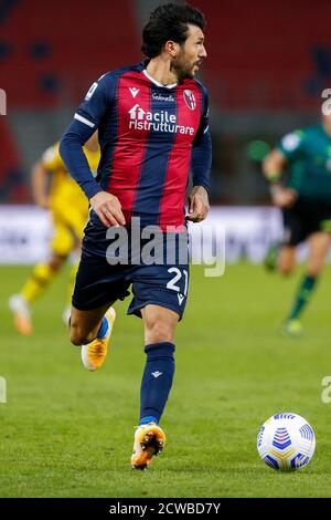 Roberto Soriano (Bologna F.C.) during the Italian Football Championship ...